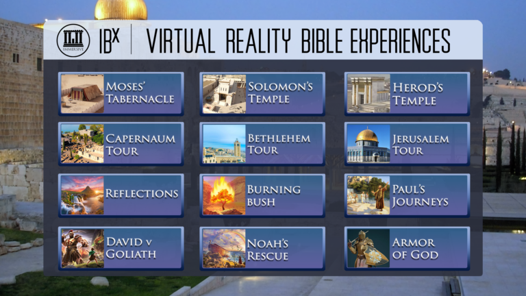 Virtual Reality - Immersive History | VR & Mobile App Bible Learning
